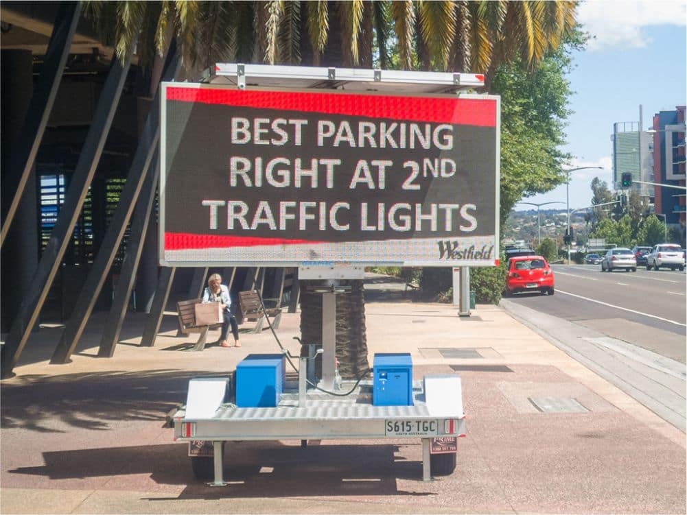Digital LED Screen Hire | LED Trailer Sign Hire | Graphic Sign Hire