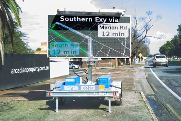 Digital LED Screen Hire | LED Trailer Sign Hire | Graphic Sign Hire