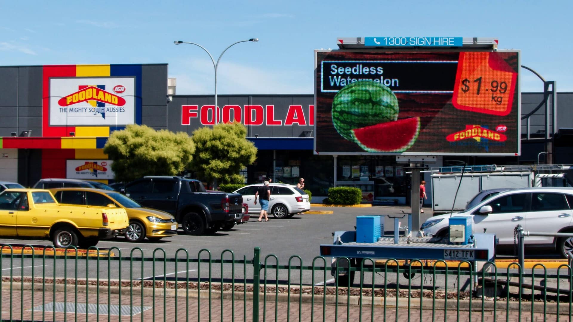 Digital LED Screen Hire | LED Trailer Sign Hire | Graphic Sign Hire