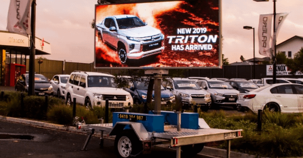 Outdoor LED Digital Signage in Adelaide | Graphic Sign Hire